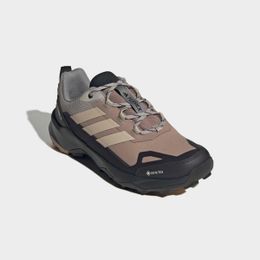 adidas terrex Herren Wanderschuh "SKYCHASER AX5 GORE-TEX", Gr. 42,5, braun, Synthetik, Textil, Schuhe, wasserdicht dank Gore-Tex Membrane