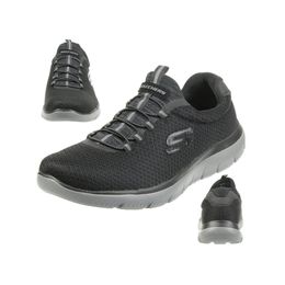 Skechers Sneakers Low SUMMITS in schwarz | Gr.: 44
