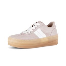 Gabor Damen Sneaker "Sneaker low", Gr. 38, beige, Schuhe