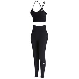 YEAZ Damen Sportanzug "Set CHARM", schwarz, Gr. L, Obermaterial: 87% Nylon NY. 13% Elasthan EL., Sportanz&uuml;ge
