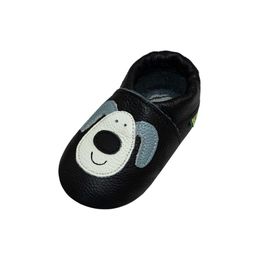 Sayoyo Baby Krabbelschuhe aus Leder, weiche Lauflernschuhe mit rutschfester Sohle | Gr.: 20/21