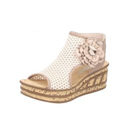 Rieker Keilsandalette in Beige | Gr.: 38