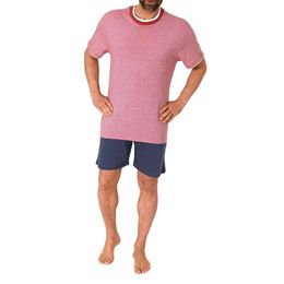 Normann kurzarm Schlafanzug Shorty Loungewear - 72095 in rot | Gr.: 56