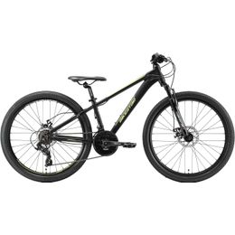 Bikestar Mountainbike, 33cm, 26 Zoll (66,04cm), schwarz, Fahrr&auml;der, f&uuml;r Damen und Herren, Kettenschaltung