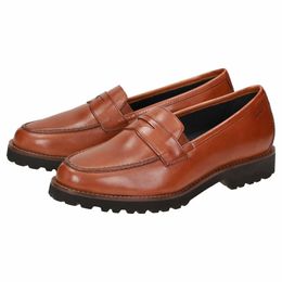 Sioux Damen Slipper "Meredith-709-H", Gr. 38, braun, Obermaterial: 100% Kalbsnappaleder CANA. 100% Gummi rubber., Schuhe