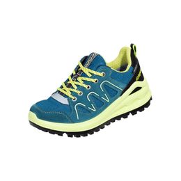 Grisport Kinder Wanderschuh "Schn&uuml;rschuh", Gr. 33, blau, Obermaterial: 100% Rindnubukleder CNU., Schuhe