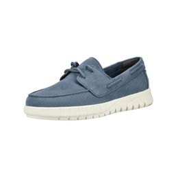 Geox Herren Slipper "Geox Slipper Textil", Gr. 43, blau, Textil, Schuhe