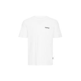 Blend Herren Rundhalsshirt "Rundhalsshirt BHFlow", wei&szlig;, Gr. L, Obermaterial: 100% Baumwolle CO., Shirts