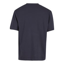 Urban Classics Herren T-Shirt "Urban Classics UC College Logo Tall Tee", blau, Gr. M, bedruckt, 100% Baumwolle, Shirts