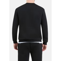 Ellesse Herren Sweatshirt "CORVARO SWEATSHIRT"schwarz, Gr. XS, Obermaterial: 79% Polyester, 16% Viskose, 5% Elasthan, Sweatshirts, Langarm-Design,