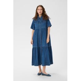 Culture Kleid CUmona Classic fit in Dark Blue Wash | Gr.: S