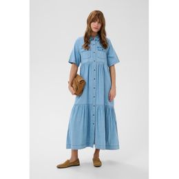 Culture Kleid CUmona Classic fit in Light Blue Wash | Gr.: XS