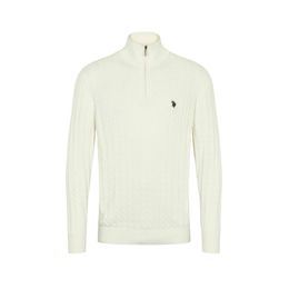 U.S. Polo Assn. Pullover 'UMRomeo' Herren Gr&ouml;&szlig;e M wei&szlig;