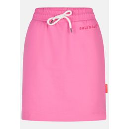 SALZHAUT Damen Midirock "Knielanger Rock (Midi) BIETJE", rosa, Gr. XL, Obermaterial: 95% Baumwolle CO. 5% Elasthan EL., R&ouml;cke