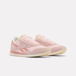 Reebok CLASSIC Damen Sneaker "CLASSIC AZ", Gr. 37,5, rosa, Leder, Textil, Schuhe