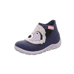 Superfit Geschlossener Hausschuh HAPPY OCTI in Blau | Gr.: 28