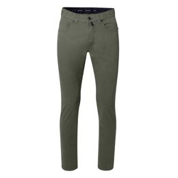 Pierre Cardin Herren 5-Pocket-Hose "Hose 5 Pocket Lyon", gr&uuml;n, Gr. 32, Web, Obermaterial: 97% Baumwolle, 3% Elasthan, Hosen, Tapered Fit