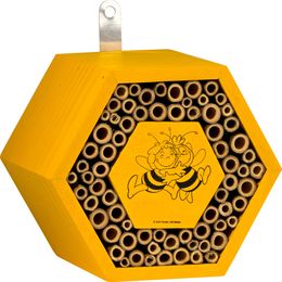 Dobar Insektenhotel 'Bee Happy Maja' Holz/Bambus 18 x 12 x 17 cm