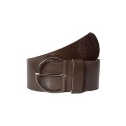 BA98-Cologne Damen Lederg&uuml;rtel "BA98-Cologne Tailleng&uuml;rtel", braun, Gr. 80, uni, Obermaterial: 100% Lammleder LEL., G&uuml;rtel, handgefertigt