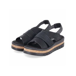 Rieker Sandalette in black | Gr.: 42