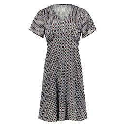 Zero Minikleid mit Print in Brown/Cream | Gr.: 38