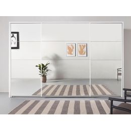 Kleiderschrank OTTO HOME, B:323cm H:233cm T:68cm, wei&szlig;, Holzwerkstoff, Kinderzimmer, Schr&auml;nke, "Mehrzweckschrank Aktenschrank M&ouml;bel Mietswohnung