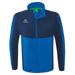 Erima Trainingsjacke "Six Wings Jacke Mit Abnehmbaren &Auml;rmeln" in Blau | Gr.: XXL