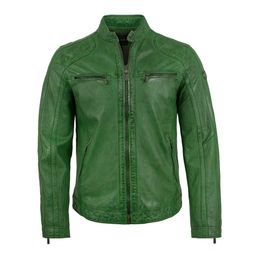 Jilani Lederjacke Lammnappa in Gr&uuml;n | Gr.: 60