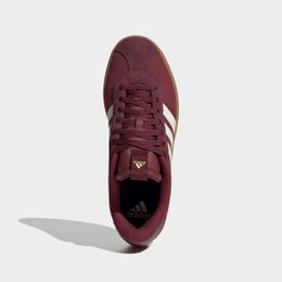 Herren Sneaker "VL COURT 3.0", adidas Sportswear, Gr. 38,5, rot, Leder, Synthetik, Schuhe, inspiriert vom Design des adidas samba