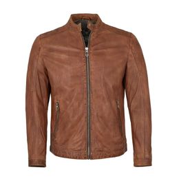 Milestone Lederjacke Lammnappa in Kupfer | Gr.: 50