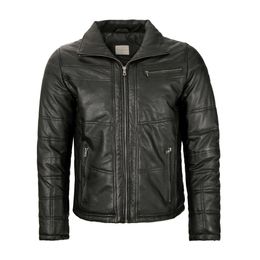 Bugatti Lederjacke Lammnappa in Schwarz | Gr.: 52