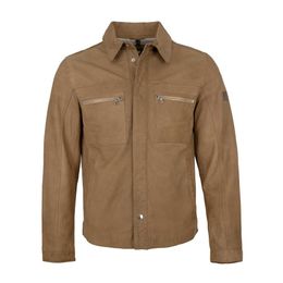 Redpoint Lederjacke Lammnubuk in Sand | Gr.: 56