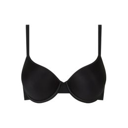 Chantelle Damen B&uuml;gel-BH "EASY BLISS", Gr. 70, schwarz, Obermaterial: 75% Polyamid, 25% Elasthan, BHs, Spitze, blickdichtes Gewebe