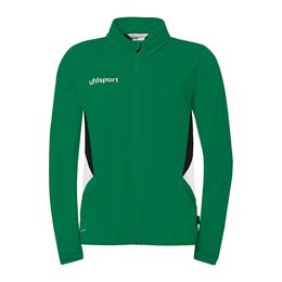 Uhlsport Damen Trainingsjacke "Trainingsjacke Equipe 29 Classic Women", gr&uuml;n, Gr. L, Obermaterial: 100% Polyester Pol. recyc.., Jacken