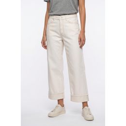 Marc O'Polo Damen 7/8-Jeans, wei&szlig;, Gr. 28, MARC O'POLO DENIM, Denim/Jeans, Obermaterial: 97% Baumwolle, 3% Elasthan, Jeans, Model Tomma wide aus hochwertigem
