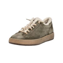 Paul Green Damen Plateausneaker "Paul Green Sneaker Veloursleder", Gr. 36, braun, Veloursleder, Schuhe