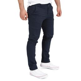 WOTEGA Chinohose Glenn in Dunkelblau | Gr.: W34/L34
