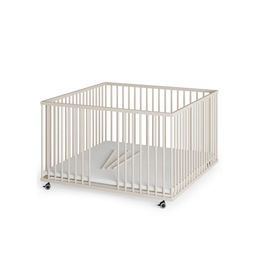 S&auml;mann Laufgitter XXL Lattenrost & Sprossen sahara dust Premium Kollektion | Gr.: 120x120 cm