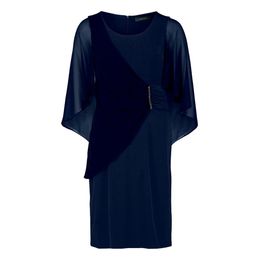 Vera Mont Cocktailkleid mit Raffung in Night Sky | Gr.: 48