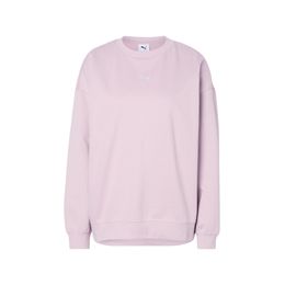 Puma Sportsweatshirt 'ESS' Damen Gr&ouml;&szlig;e M pastellpink / wei&szlig;