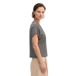 Marc O'Polo MARC O'POLO Damen T-Shirt "aus Baumwoll-Single-Jersey", schwarz-wei&szlig;, Gr. XXS, gestreift, Obermaterial: 100% Baumwolle, Shirts