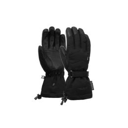 Reusch Damen Skihandschuhe "Nadia R-TEX XT", schwarz, Gr. 8, unifarben, 75% Polyester, 20% Ziegenleder, Handschuhe, mit wasserdichter Funktionsmembran