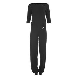 WINSHAPE 3/4-Arm-Jumpsuit WJS2 in schwarz | Gr.: XL
