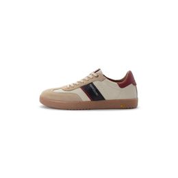 Camel Active Sneaker mit farbigen Designelementen in Beige/Blau | Gr.: 41