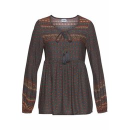 Buffalo Schlupfbluse in petrol-bedruckt | Gr.: 34