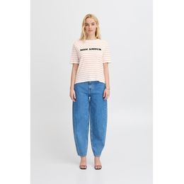 Ichi T-shirt IHNOVA Loose fit in Holly Berry | Gr.: M