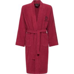 Carlo Colucci Bademantel Vito in Rot | Gr.: M