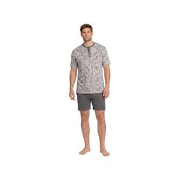 Kisses and Love Schlafanzug in Gray | Gr.: 3XL