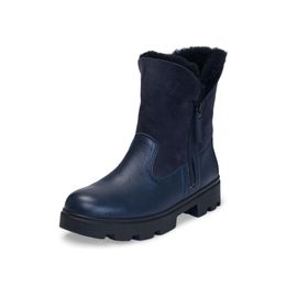 vitaform Hirschleder & Lammleder Doubleface Stiefeletten in marine | Gr.: 41
