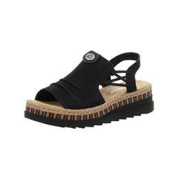 Rieker Sandalette in schwarz | Gr.: 42